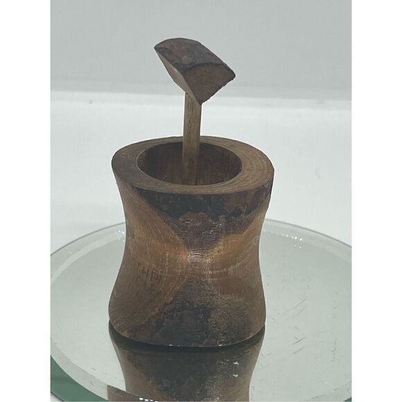 No Brand | Dining | Vintagehandmade Wooden Souvenir Toothpick Holder ...